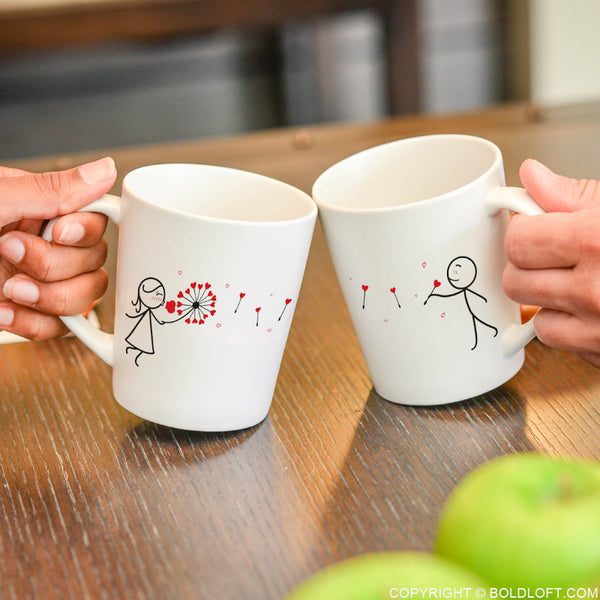 Unique His And Her Coffee Mugs My Heart Is All Yoursâ„¢ Couple Coffee