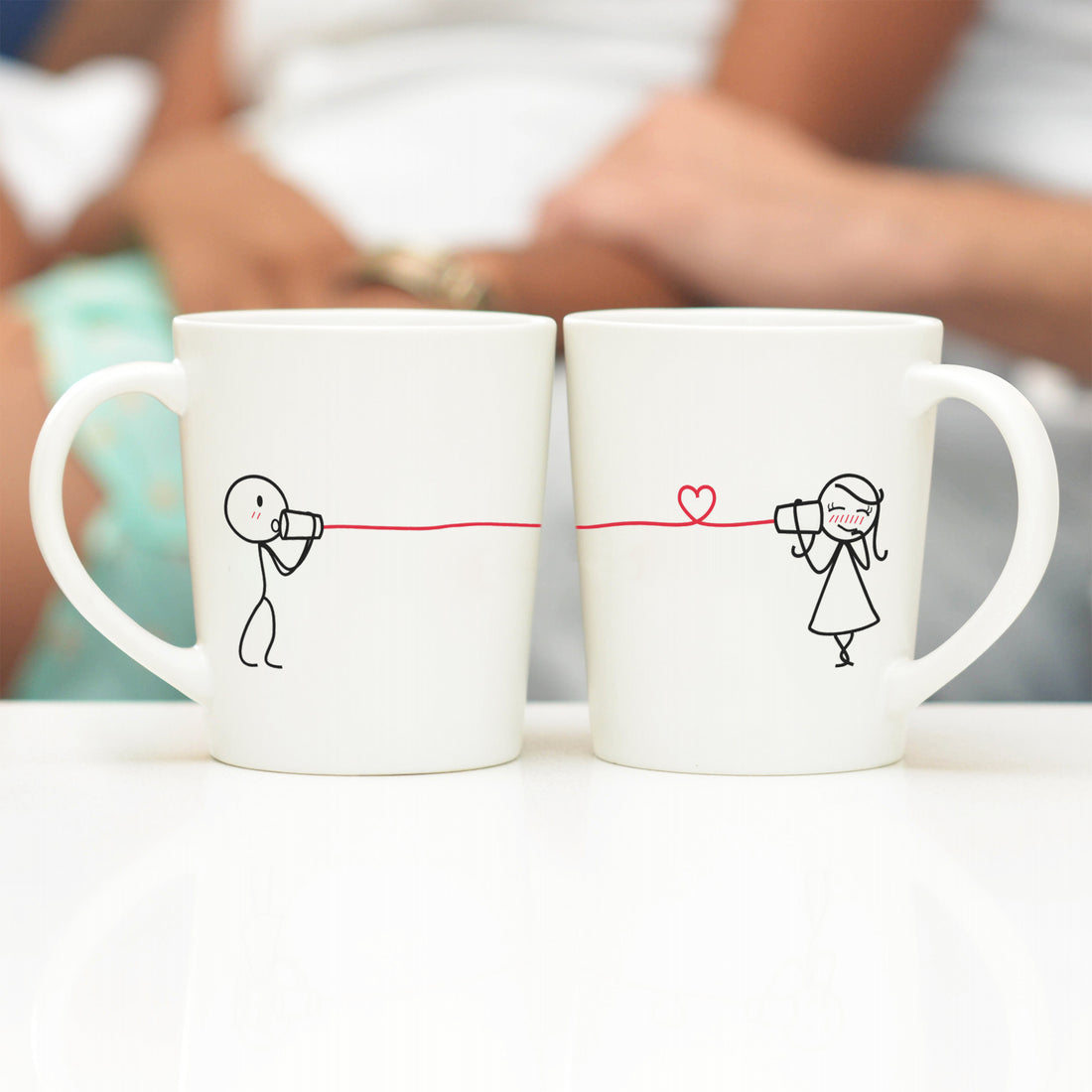 BoldLoft Say I Love You Couple Mugs-His Hers Mugs for Couples – BOLDLOFT