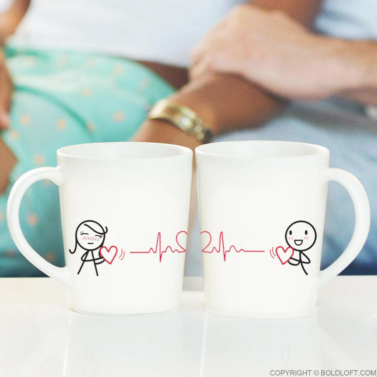 Couples Coffee Mugs - His and Hers Coffee Mugs for Couples – BOLDLOFT